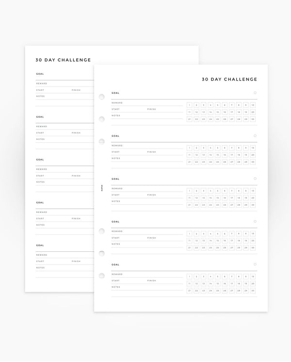 Wishlist Planner Inserts - PDF