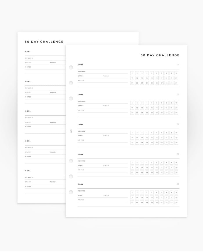 Wishlist Planner Inserts - PDF