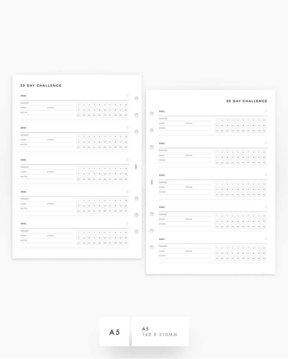 Wishlist Planner Inserts - PDF