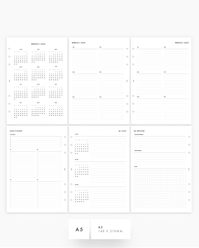 2024 - 2025 Dated Planner Inserts & Refills