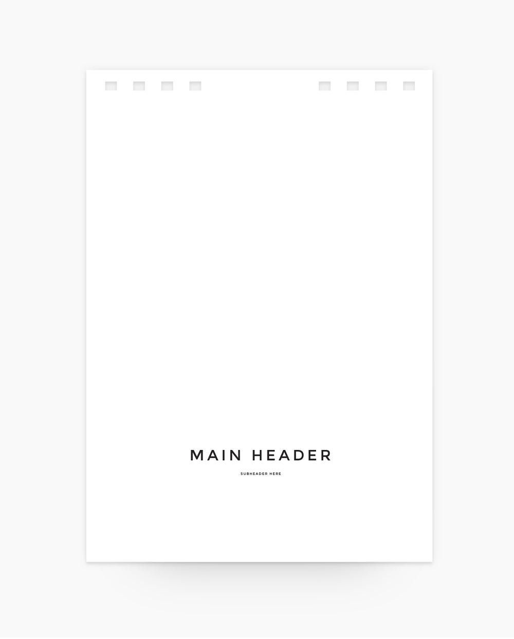 Customized Wire-O Bound Wire Notebook - 8LOTUS