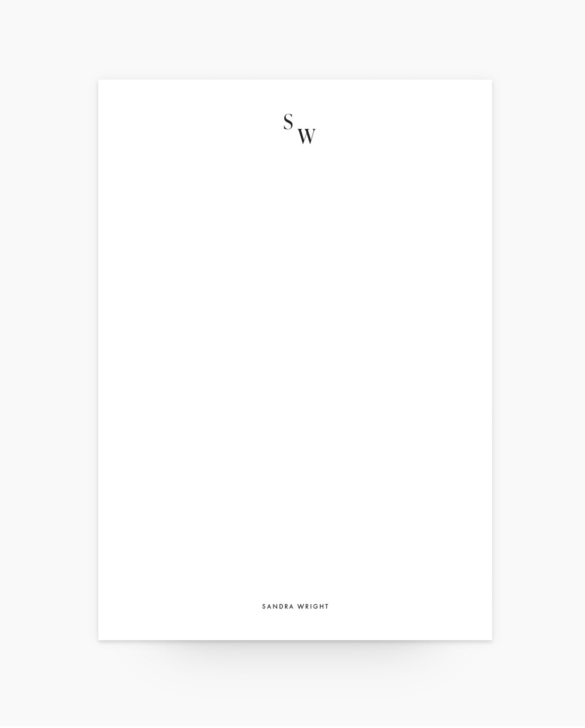 Personalized Monogram Notepads - 8LOTUS