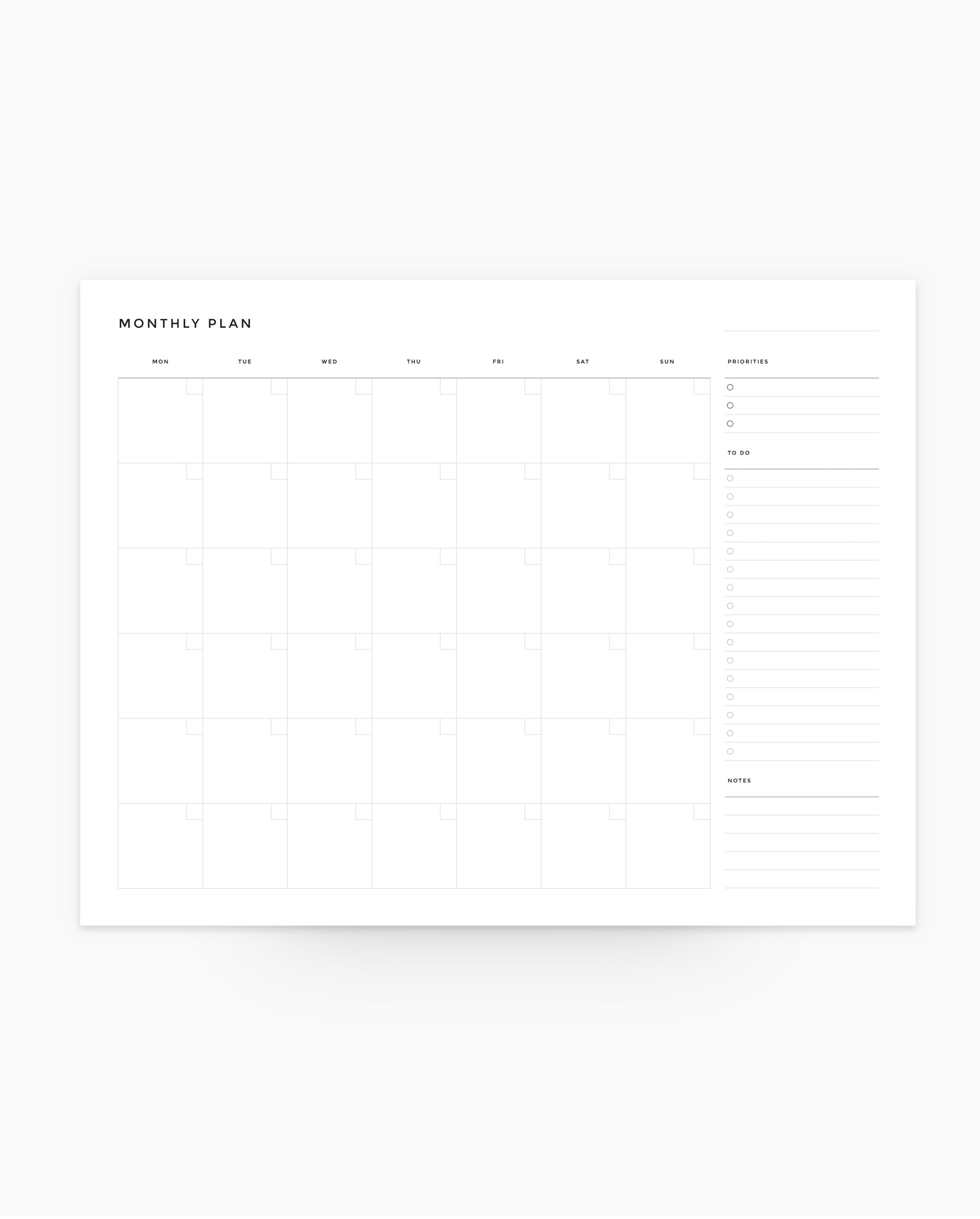 Monthly Planner Desk Pad - 8LOTUS