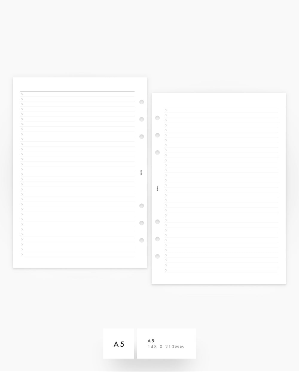 MN123 - Single Column List