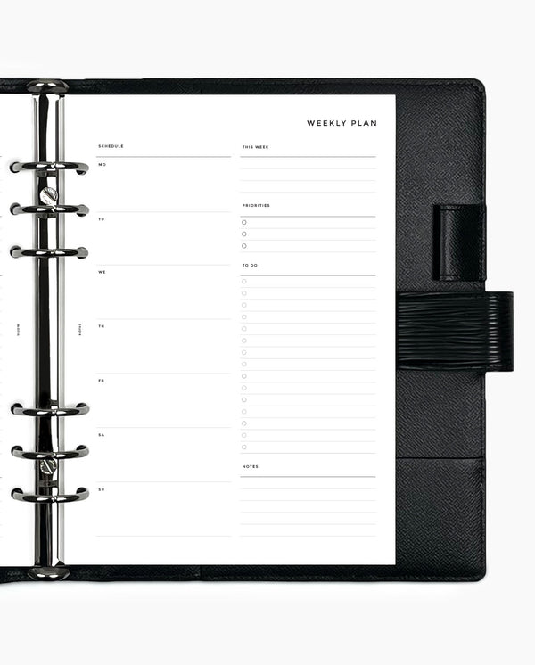 Planner Inserts & Refills for 6 Ring and Discbound Planners