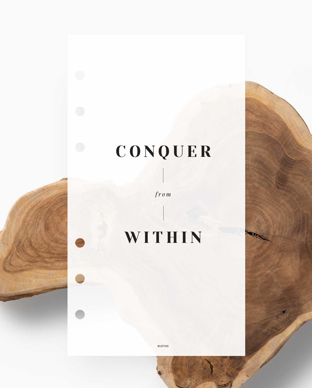 Conquer from Within Planner Dashboards