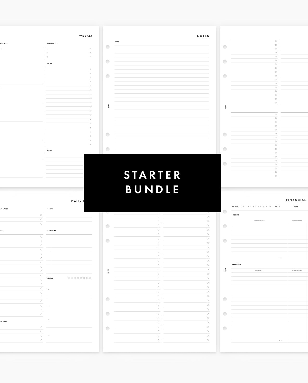 Starter Bundle Planner Inserts 8Lotus starter-bundle-planner-inserts-8lotus