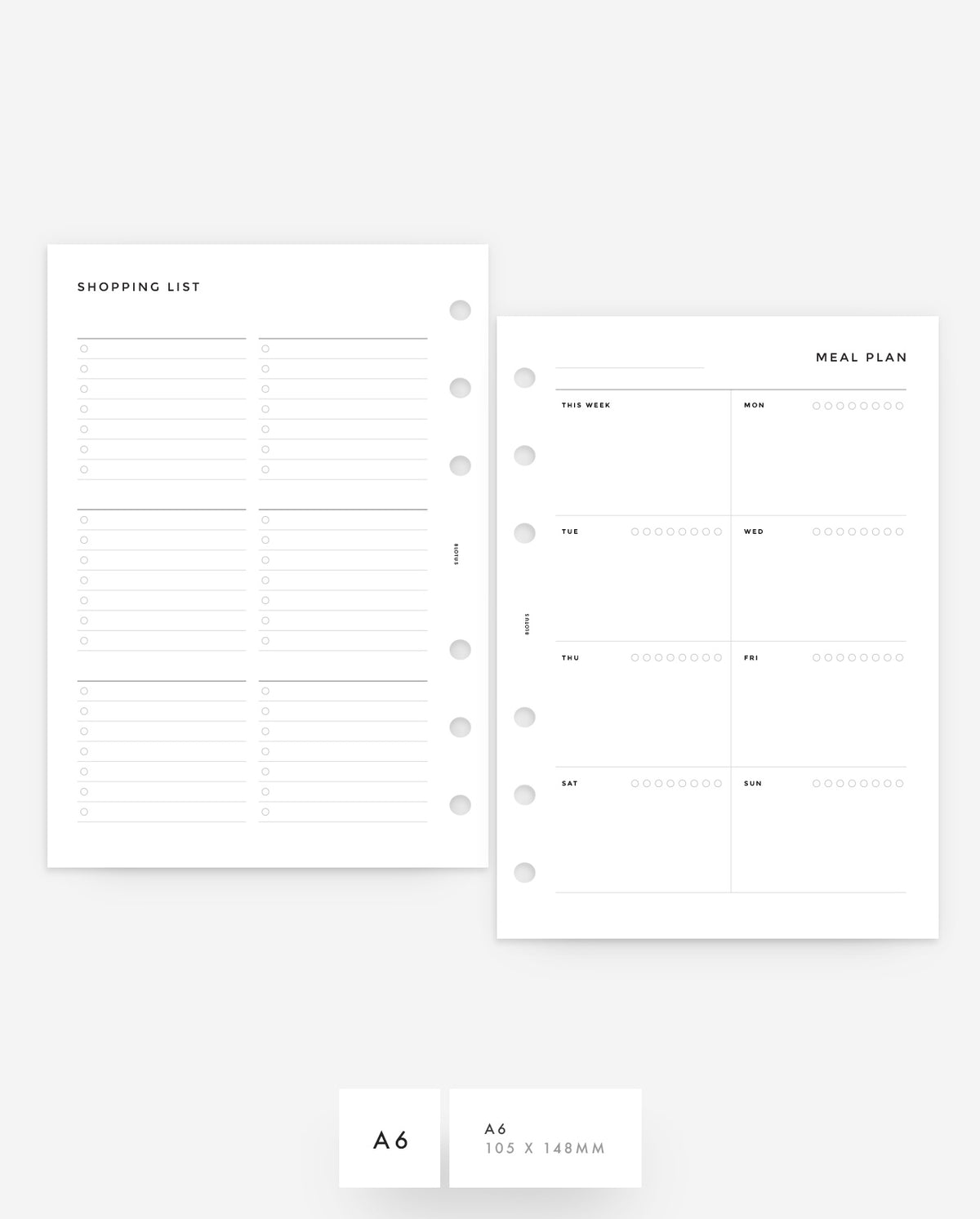 Weekly Meal Plan Shopping 8Lotus weekly-meal-plan-shopping-8lotus