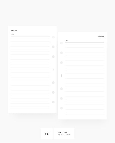Printable Planner Inserts
