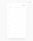 Lined Notes PRINTABLE Inserts - 8Lotus