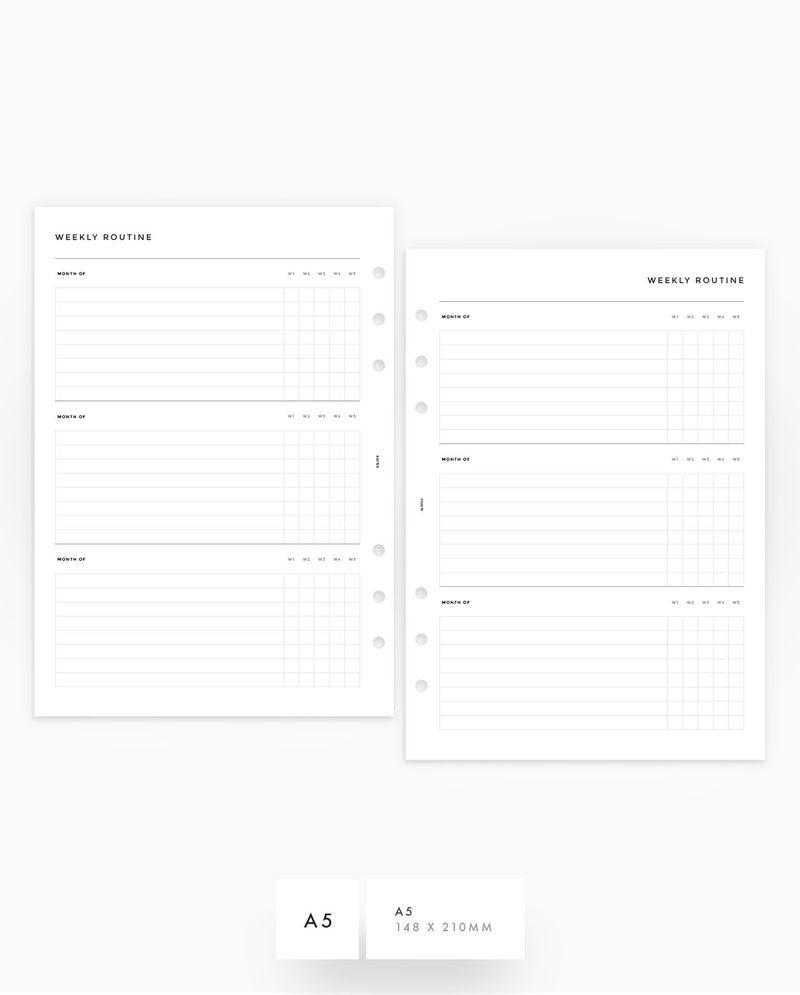 MN184 - Weekly Routine - PDF